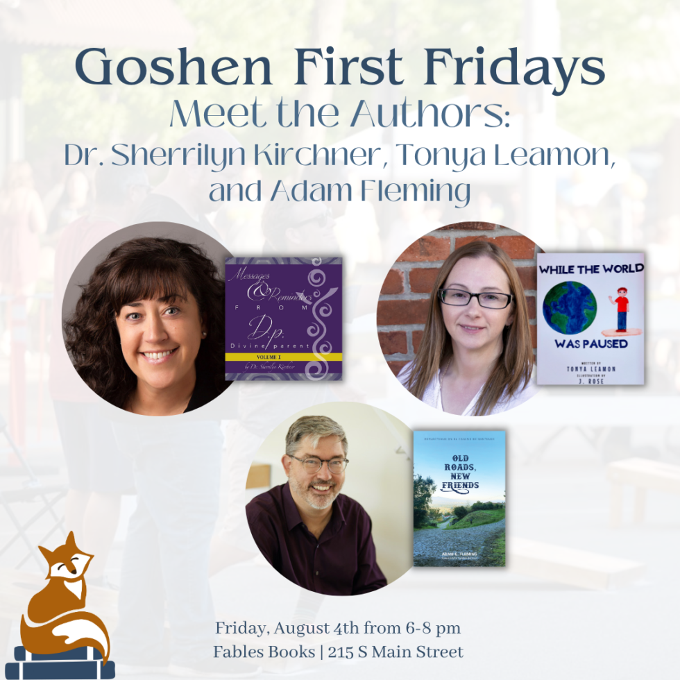 Meet the Authors - Goshen First Fridays